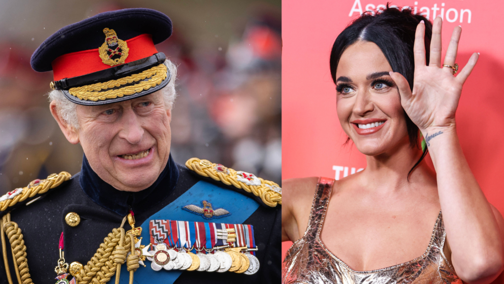 "Queen" - Fans Hail Katy Perry’s Posh Look as She Arrives for King ...