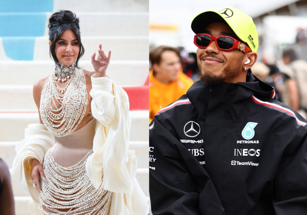 Kim Kardashian Gets Fans Concerned As She Chats Up With F1 Legend Lewis ...